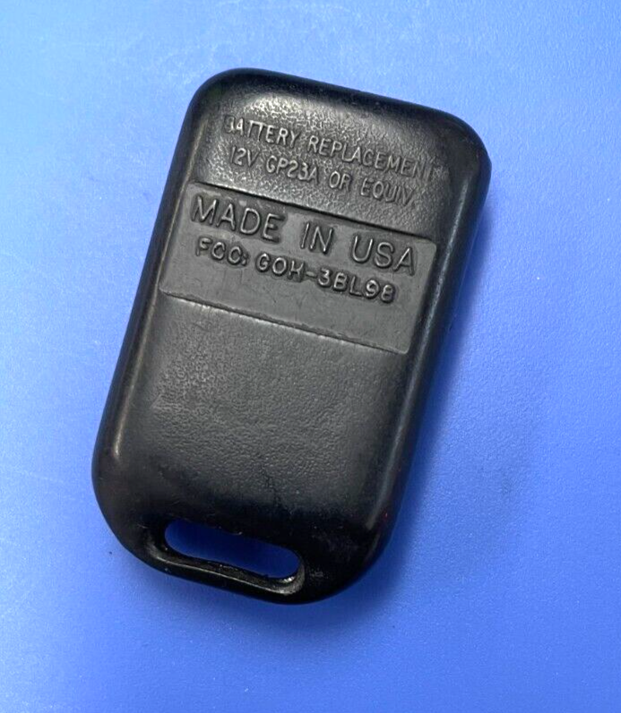 NICE CODE ALARM GOH-3BL98 Remote FOB Transmitter Keyless Key Fob | eBay