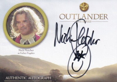 Outlander Season 3 Autograph Card NF Nick Fletcher as Father Fogden | eBay