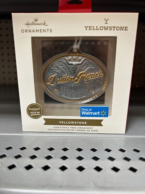 2024 Hallmark TV Series Yellowstone Dutton Ranch Christmas Ornament NEW ...