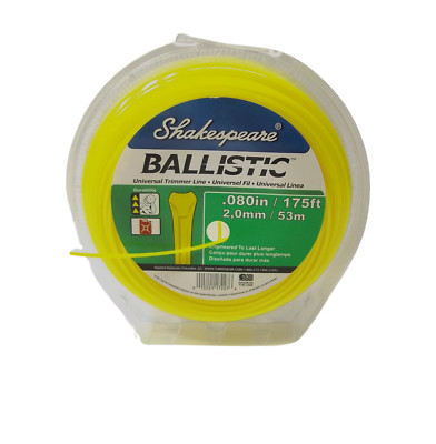 Spool Shakespeare Ballistic .080 In / 175 ft Trimmer Line Yellow | eBay