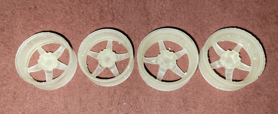 1/12 3D printed Revell Foose weld S71 shallow wheels Fine detail ...