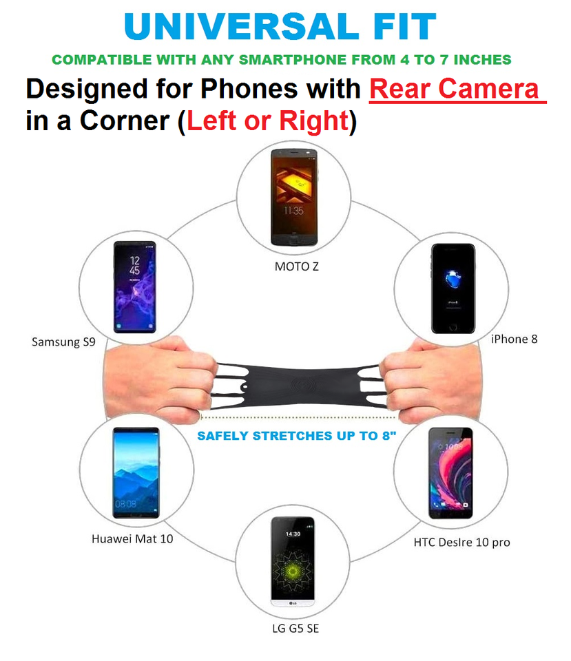 iPhone Heavy Duty Universal 2 in 1 Lanyard Cell Phone Tether Silicone ...