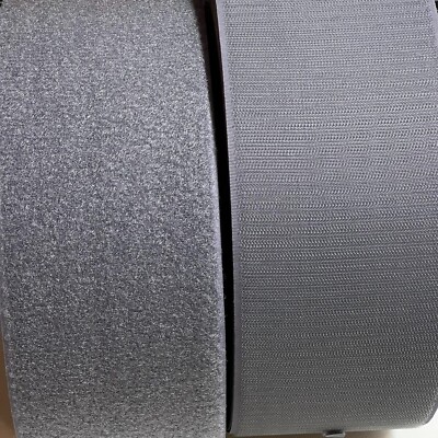 Velcro® Brand 4" Dark Grey Hook and Loop Set - SEW-ON TYPE - 1 YARD ...