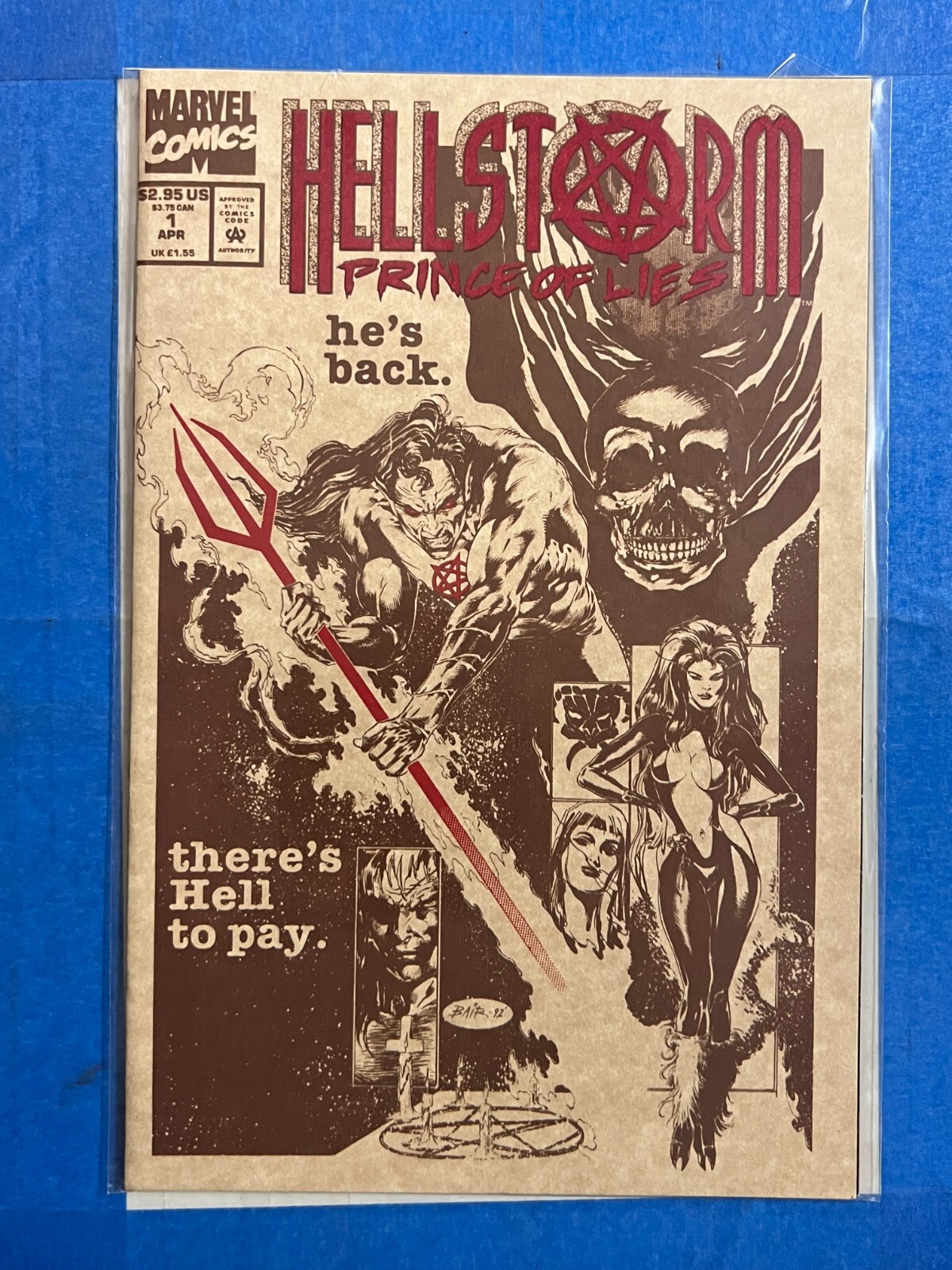Hellstorm: Prince of Lies #1 Marvel Comics 1993 | Combined Shipping B&B | eBay