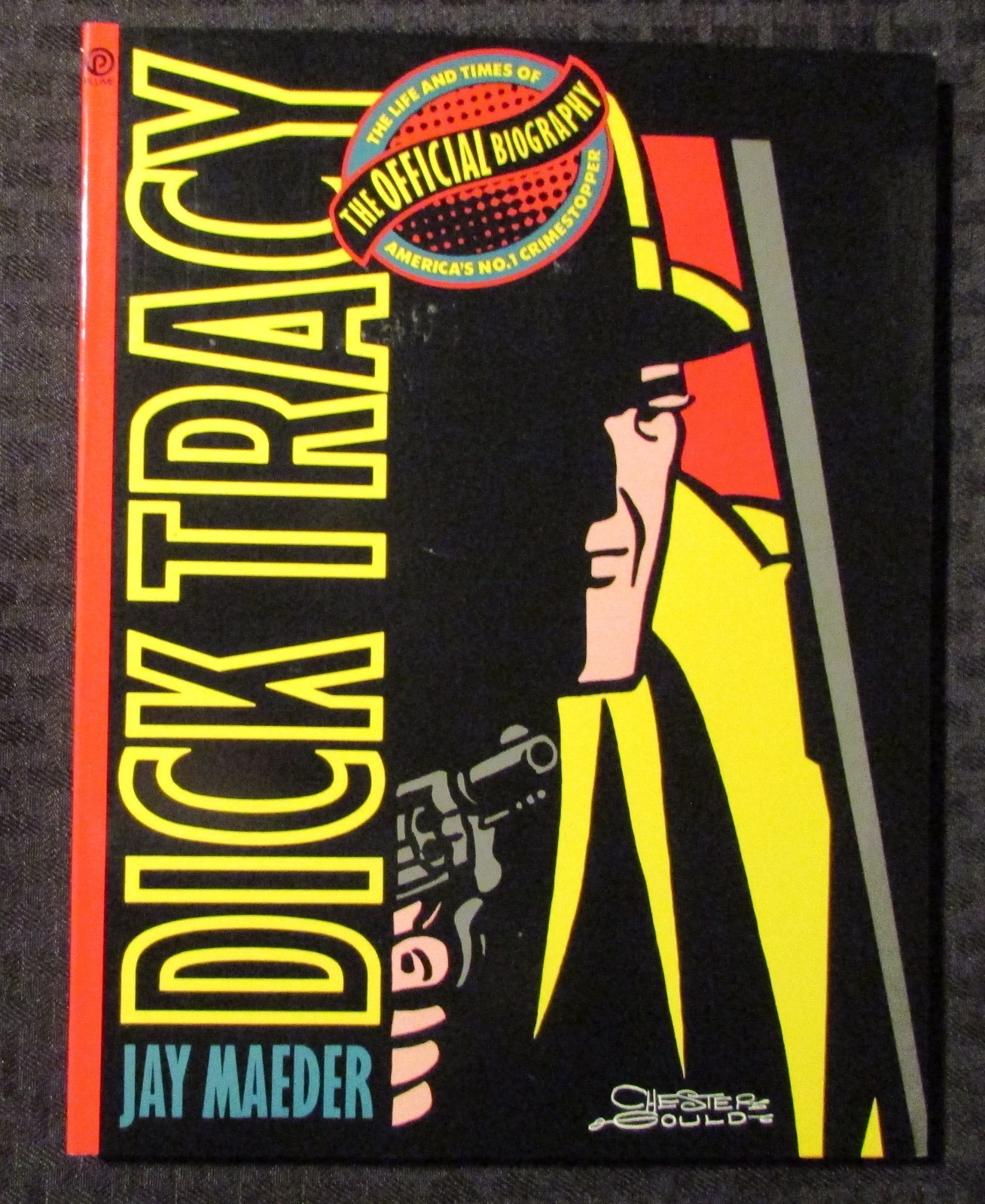 1990 DICK TRACY Official Biography by Jay Maeder SC VF 8.0 1st Plume | eBay
