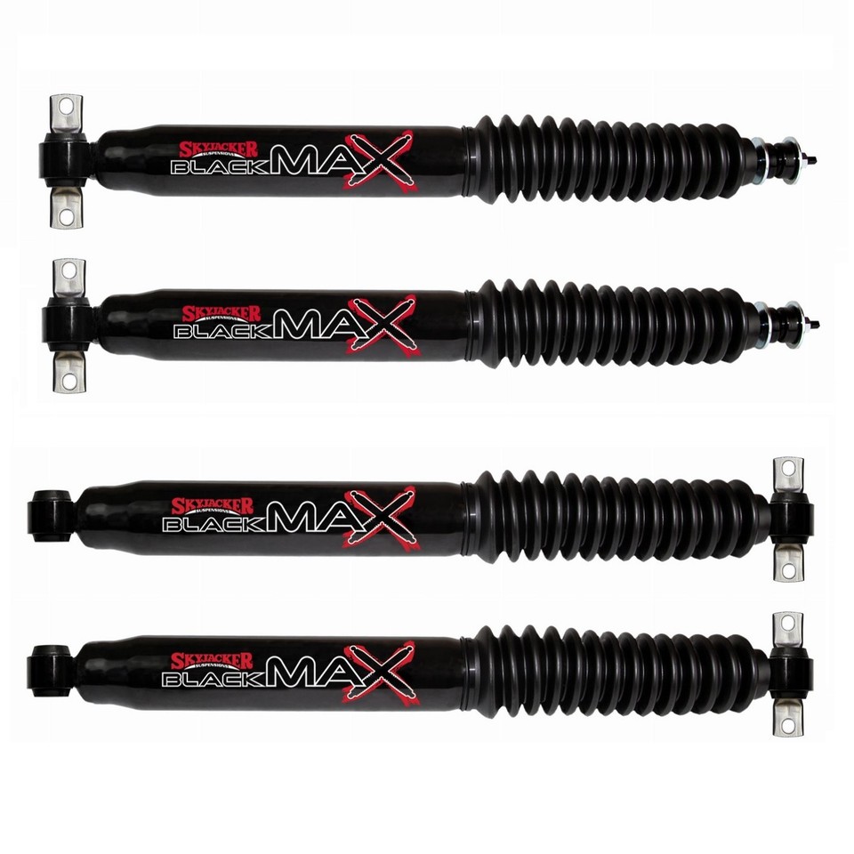 Skyjacker Black MAX Shock Set Fits Jeep Wrangler TJ 4WD 3.5-4" Lift w ...