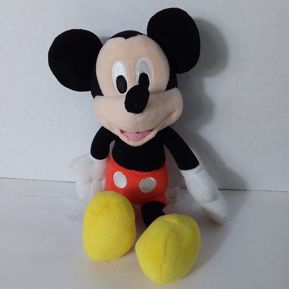 Disney Mickey Mouse Stuffed Plush Just Play 10" Doll Toy Gift | eBay