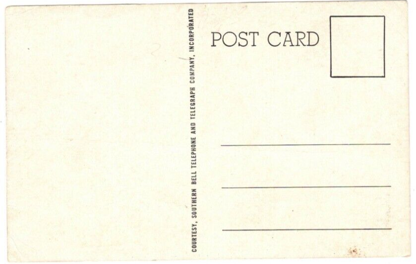 c1940 US Army Hospital Ship Acadia Charleston SC Flag B & W Vintage ...