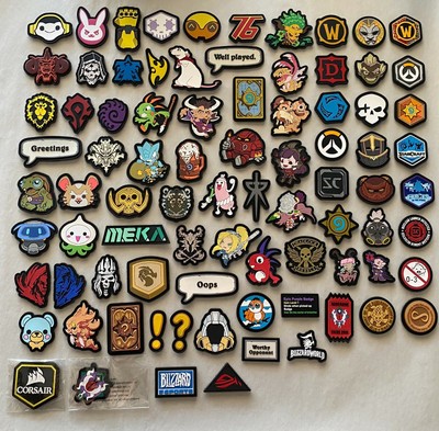 Blizzard Blizzcon Backpack Badge Patch Series 1-4 *You Pick* 2017-2020 ...