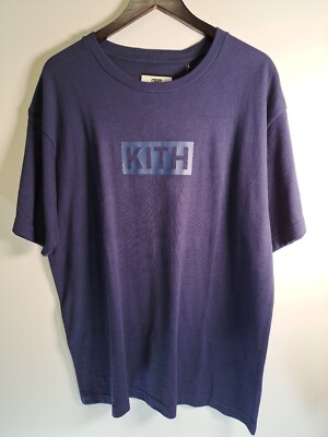 RARE KITH Box Logo Navy sz XL | eBay