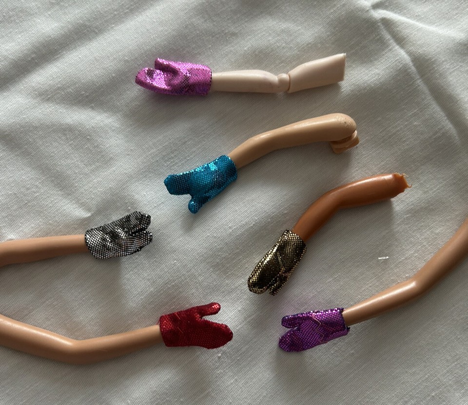 Fit BARBIE DOLL GLOVES 40+colors CHOOSE 1 Pr ONLY 🦋 | eBay