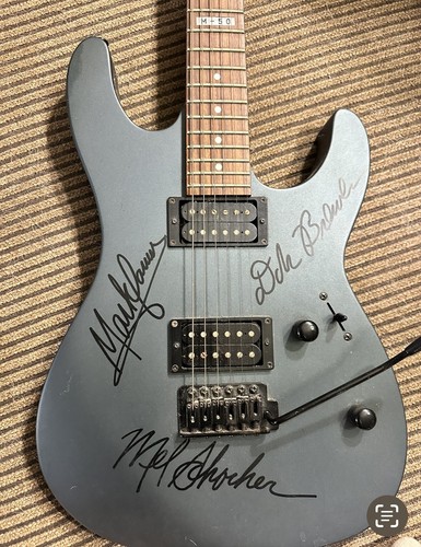 GRAND FUNK ESP LTD GUITAR SIGNED by Mark Farner Don Brewer & Mel Schacher COA! | eBay