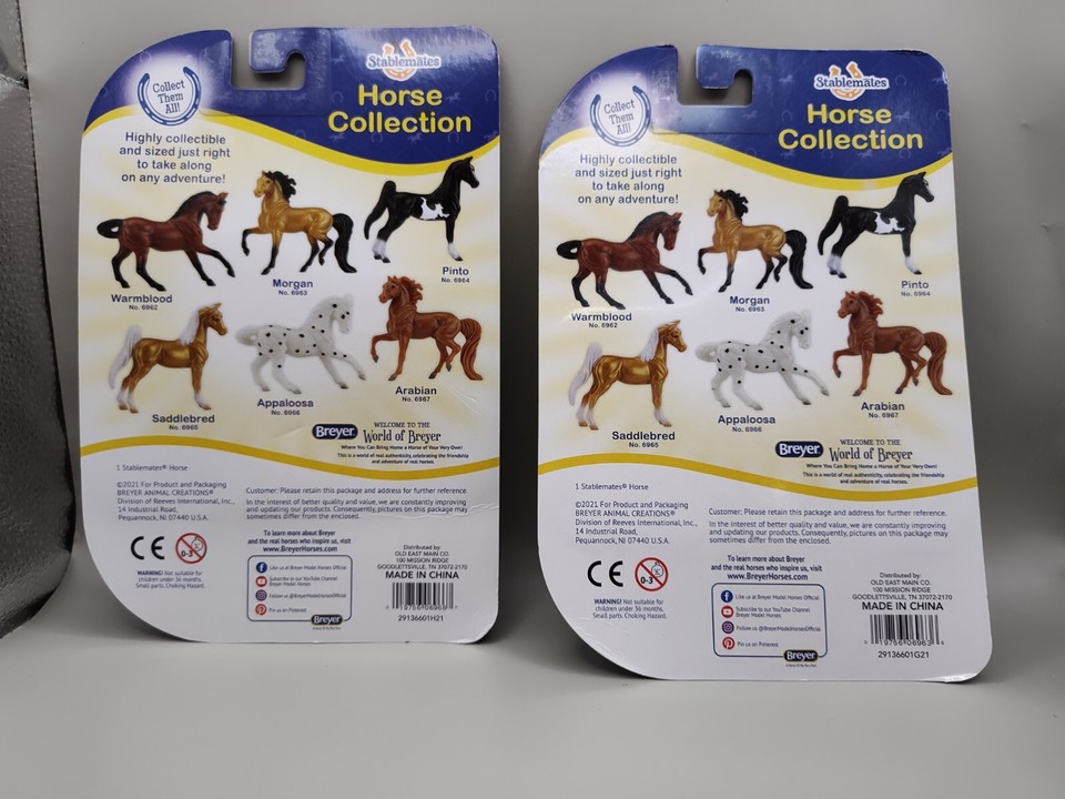2021 Breyer Stablemates Lot Appaloosa And Morgan A5 | eBay