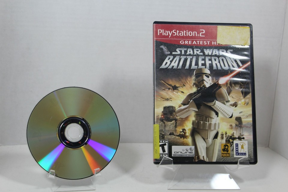 Star Wars Battlefront - PS2 - 2004 - Game & Case - TESTED - USED ...