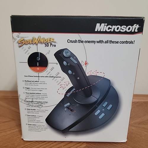 Microsoft SideWinder 3D Pro (32600007) Video Games Controller for sale ...