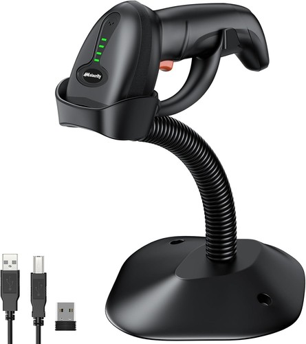 Bluetooth Wireless Barcode Scanner with Stand,Alacrity 3-in-1(Bluetooth ...