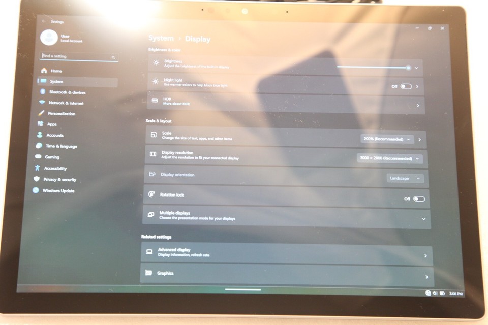 Microsoft Surface Book 3 13.5" 3000x2000 i7-1065G7 16GB 256GB Tablet ...