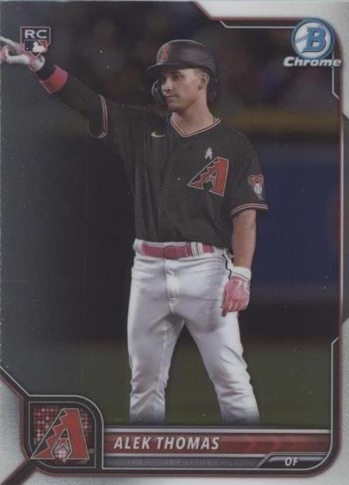 2022 Bowman Chrome - Alek Thomas #76 (RC) for sale online | eBay