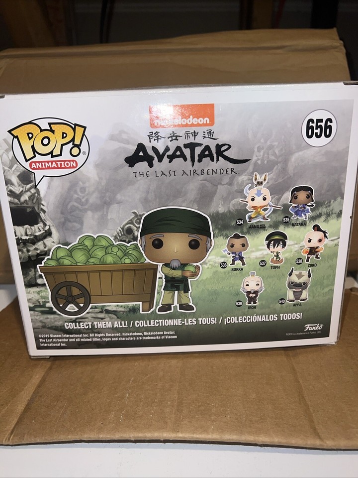 Funko Pop! Avatar the Last Airbender- Cabbage Man & Cart 2019 Fall ...