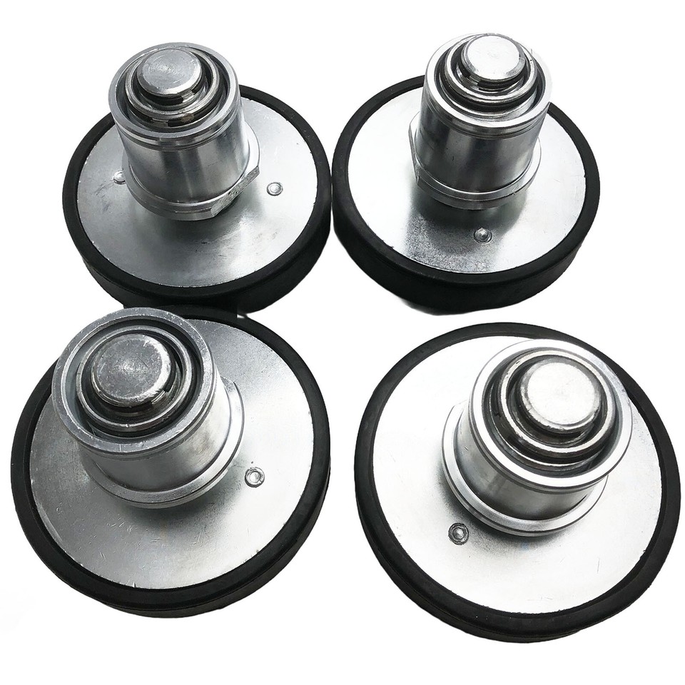 New 4PK Auto Car Lift Round Tray Rubber Pads Peg Screw-up Pads 50mm ...