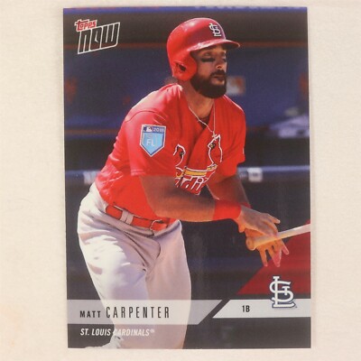 2018 Topps Now Card #OD-364: St. Louis Cardinals Matt Carpenter | eBay