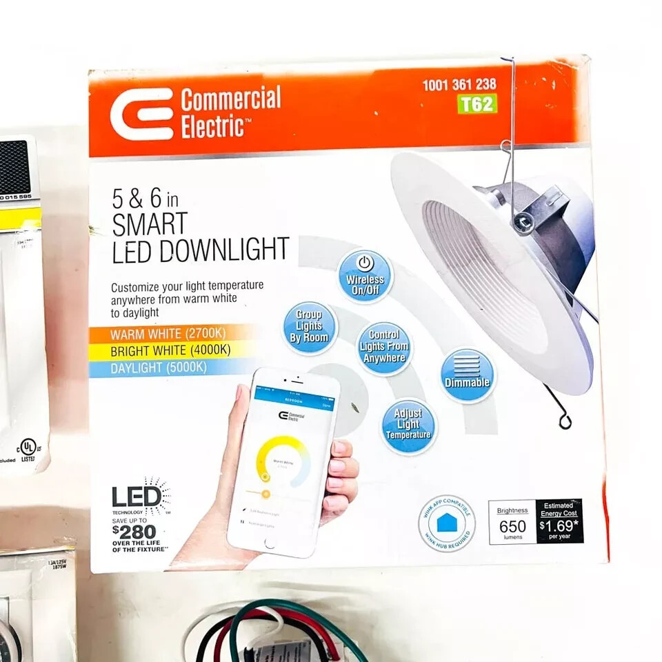 4 Pcs Defiant In Wall Basic Timer and Commercial Electric Smart LED ...