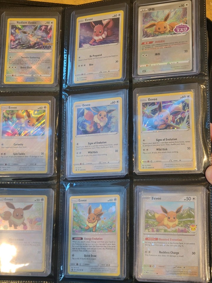 Personal Pokemon Binder Vintage Mid Era Collection TCG | eBay