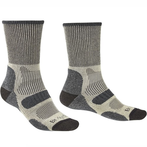 Bridgedale Mens Hike Lightweight Coolmax Comfort Boot Walking Socks - M ...