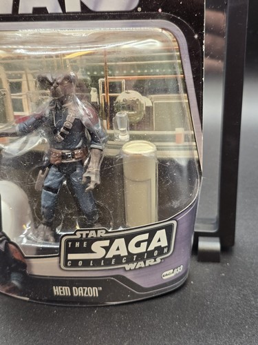 Hasbro Star Wars The Saga Collection Hem Dazon Action Figure New Sealed ...