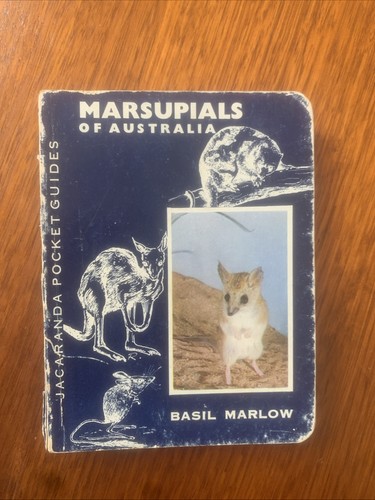 Marsupials of Australia by Basil Marlow 1968, Small Jacaranda Pocket ...