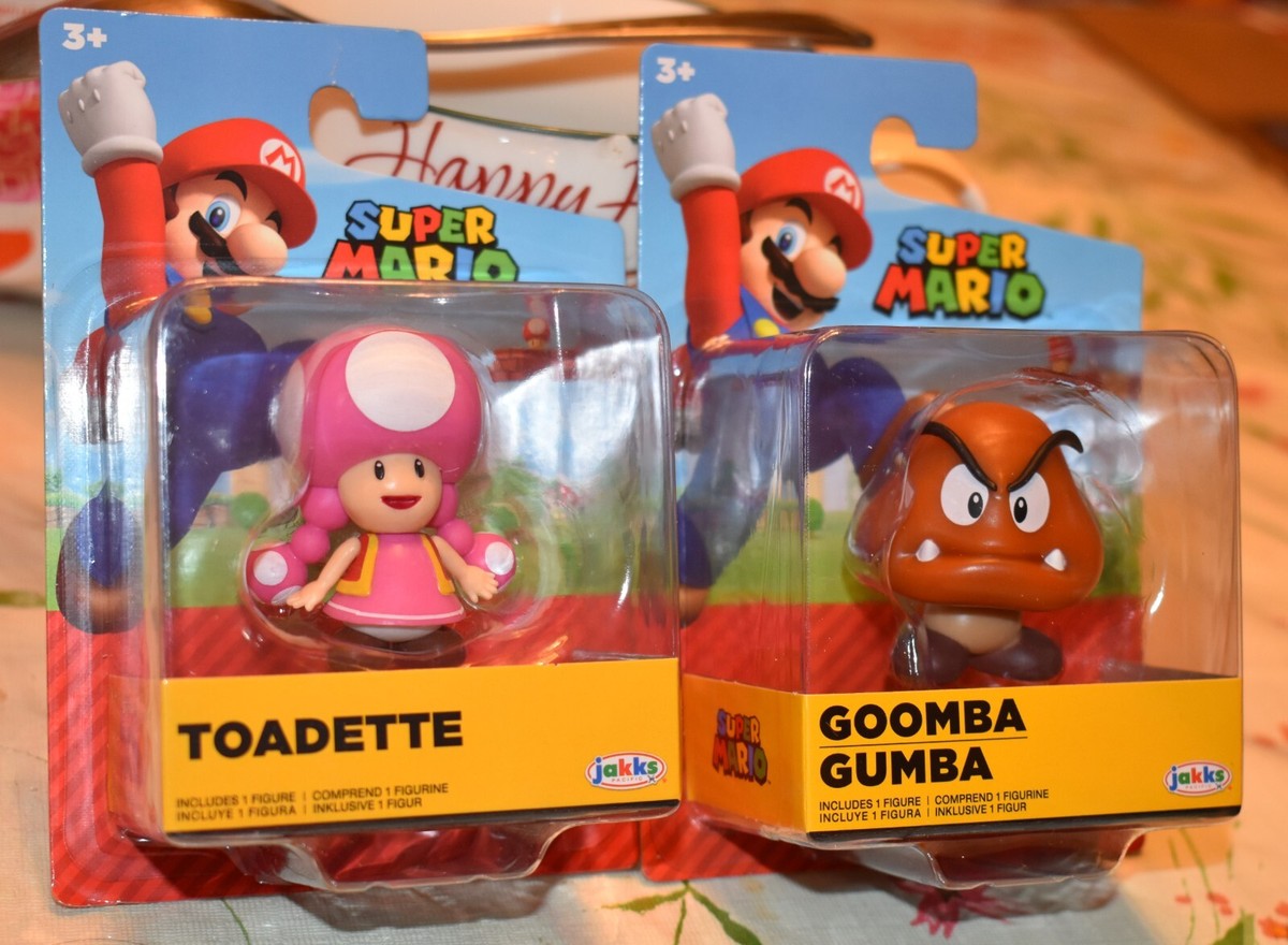 Guido Goomba Super Mario Raccoon Mario With Super Leaf 2.5" Action