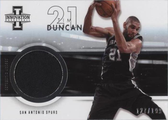 2012-13 Panini Innovation - Jerseys Tim Duncan #14 /199 (MEM) for sale ...