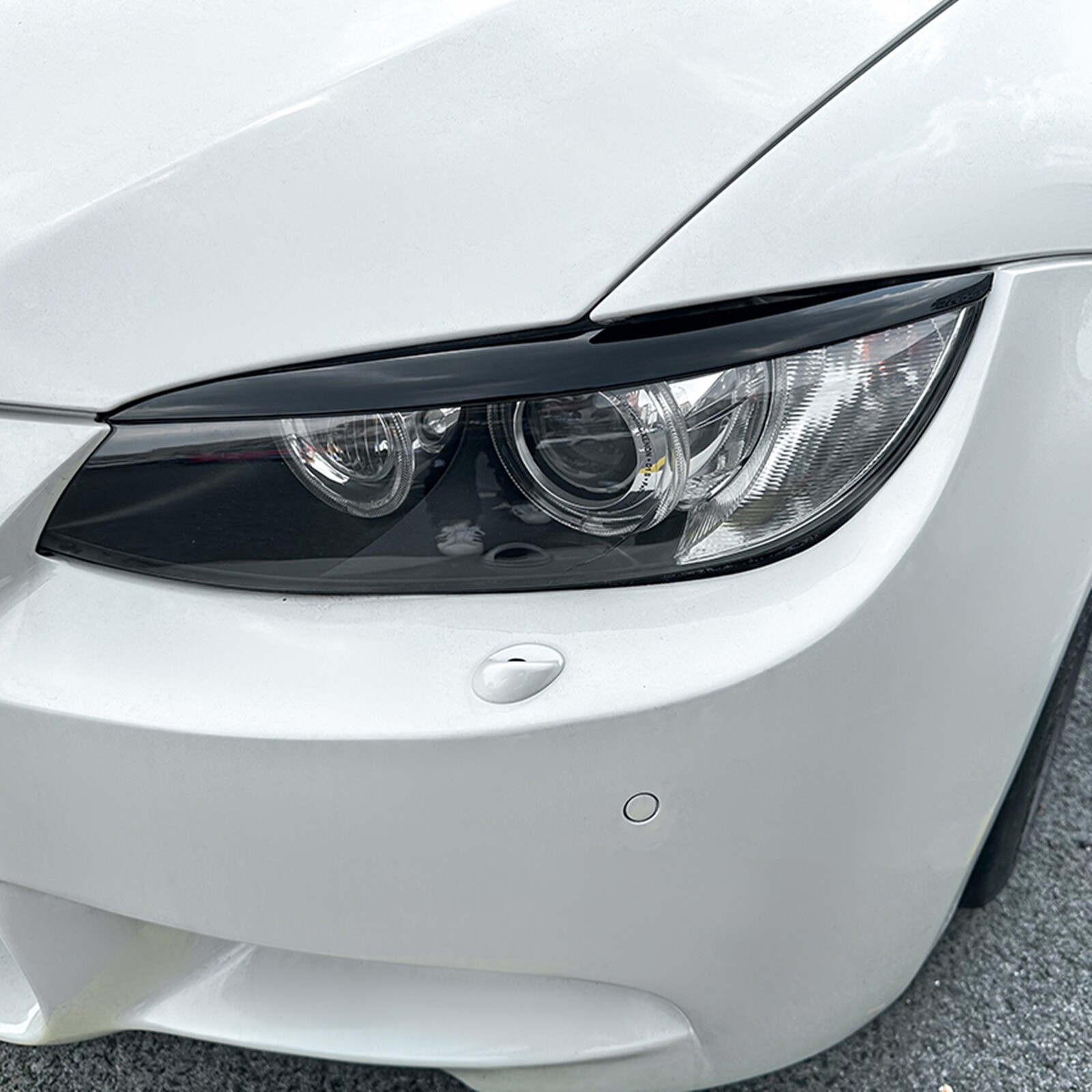 1Set Car Front Headlight Eyebrows Trim For BMW 3 Series BMW E90 E92 E93 ...