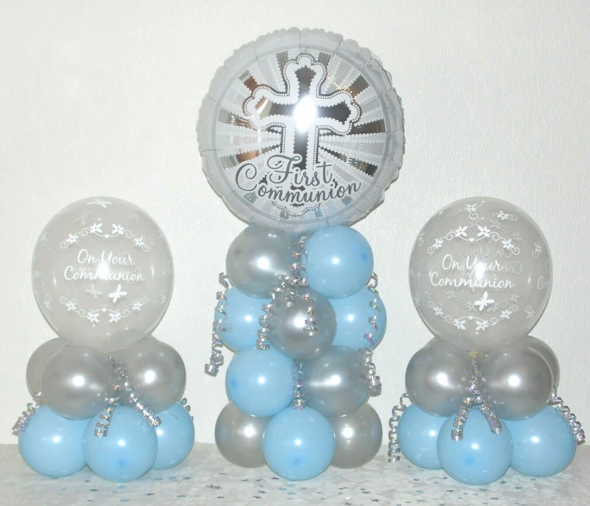 First Communion Balloon Decorations