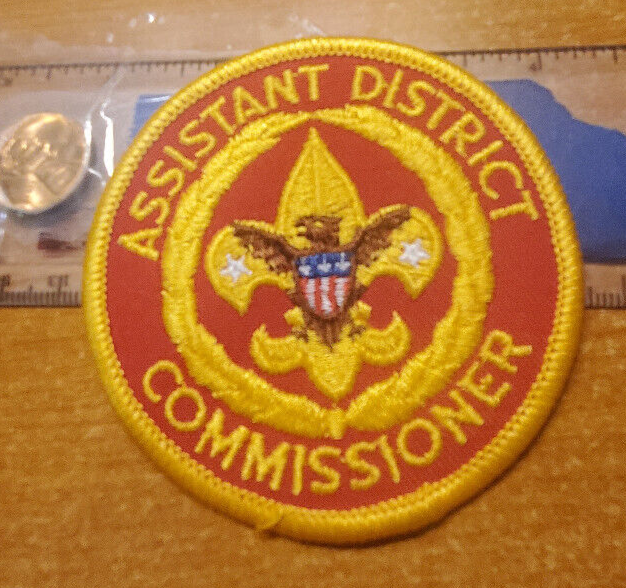 BSA Assistant District Commissioner Position Patch, 1989 | eBay