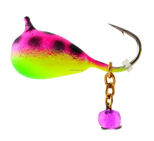Clam 9321 Dingle Drop XL 1/16 Oz Dropd12 Chart/pink Glow Spot Ice ...