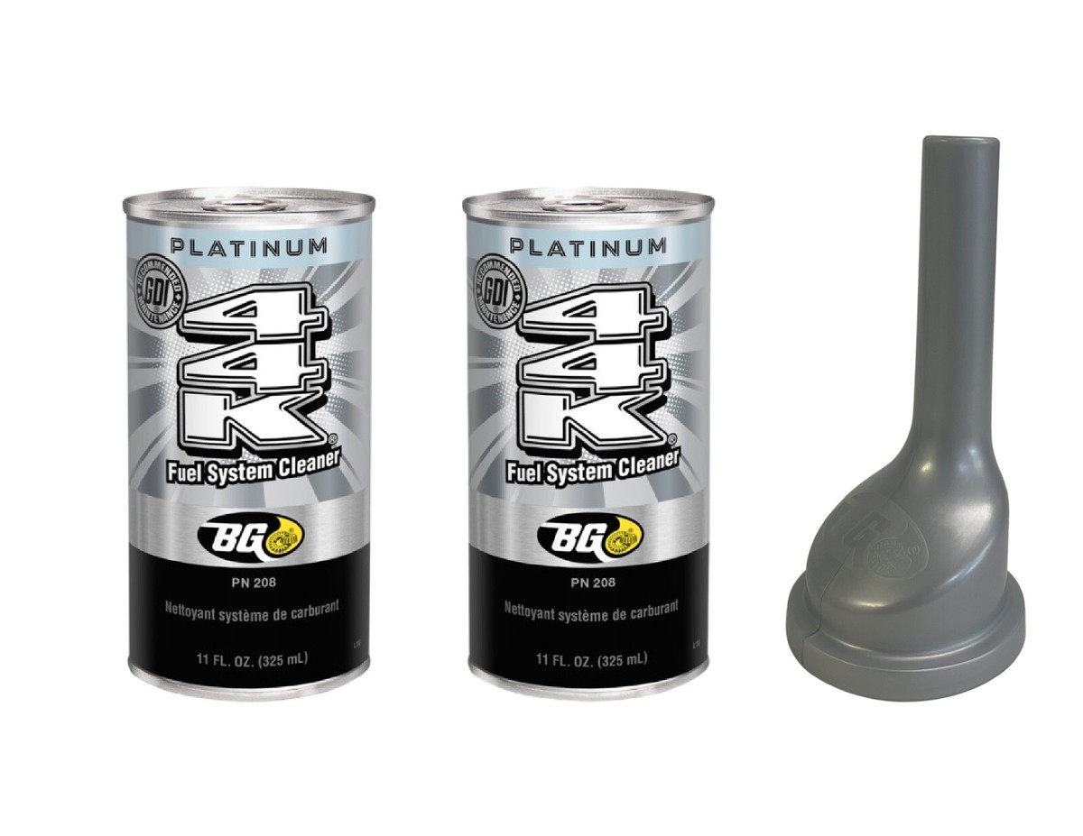 Fuel Injector Cleaner 2 Pack BG 44K Fuel System Cleaner - Power ...