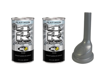 BG 44K Platinum Fuel System Cleaner BG44K PN208 W/ Funnel 2-Pack | eBay