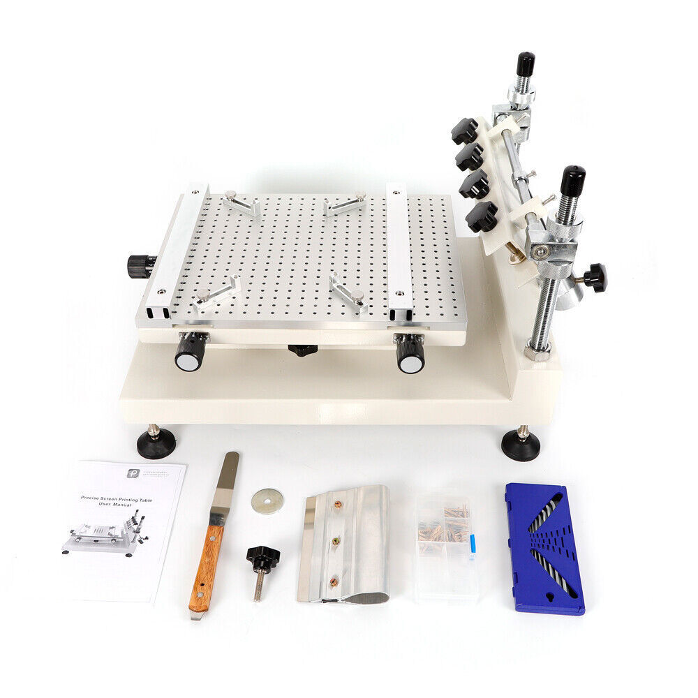3040 Manual Solder Paste Printer PCB SMT Stencil Printing Machine High ...
