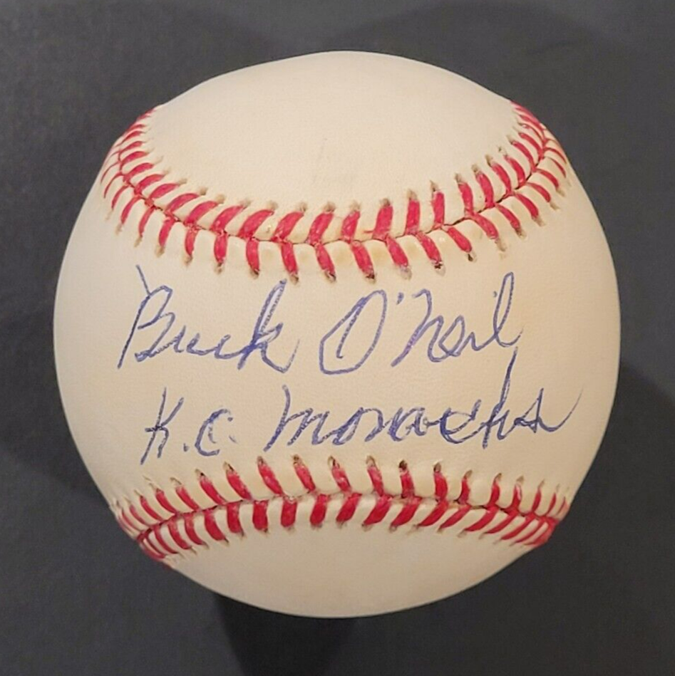 Buck O'Neil Autographed Memorabilia | Signed Photo, Jersey ...