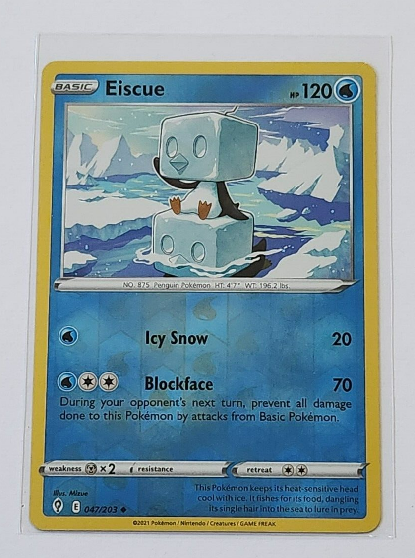2021 POKEMON EISCUE HOLO TRADING CARD | eBay