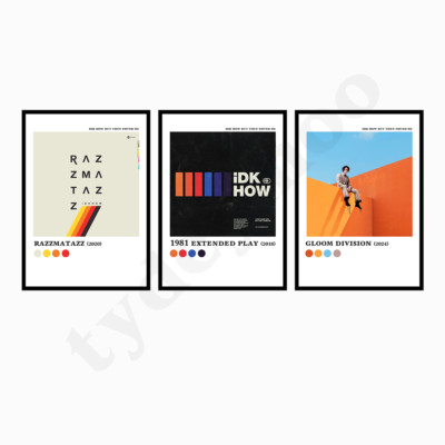 IDK HOW BUT THEY FOUND ME Discography Colour Pallette Album Music ...