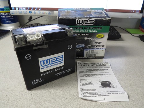 NOS WPS Sealed Replacement Motorcycle Battery Fits: Yamaha 09-14 YFZ450 ...
