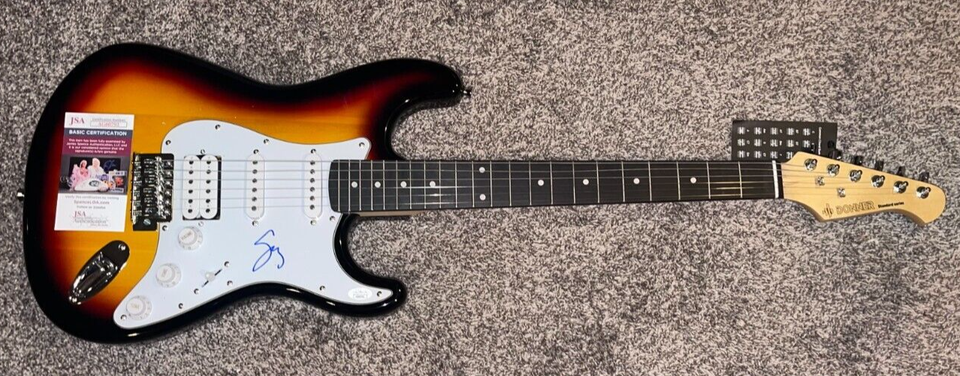 Serj Tankian System Of A Down Toxicity Mesmerize Signed Electric Guitar ...