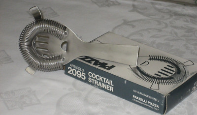 Cocktail strainer Professional St. Steel 18/10 From Piazza Effepi Italy ...