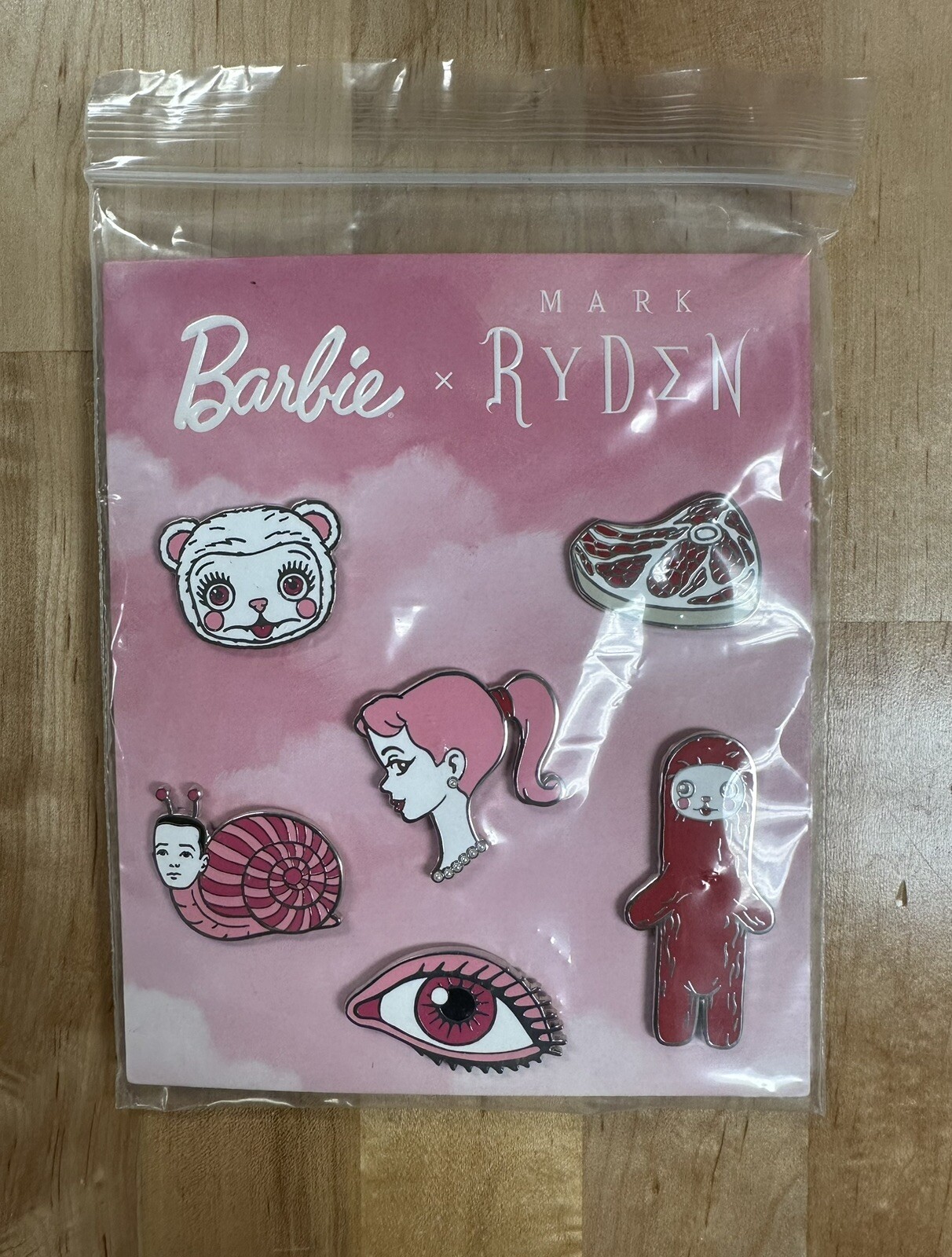 Mattel Creations Mark Ryden X Barbie Set of 6 Enamel Pins | eBay