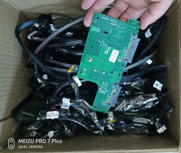 REAR FLEX BAY 2.5 DRIVE BACKPLANE KIT DELL POWEREDGE R730xd 3.5 LFF ...