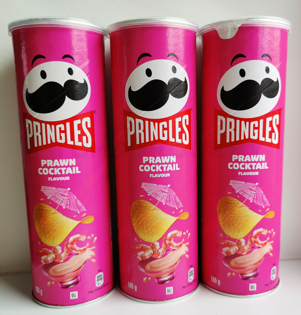 Pringles Prawn Cocktail Flavor 165g pack of 3 | eBay