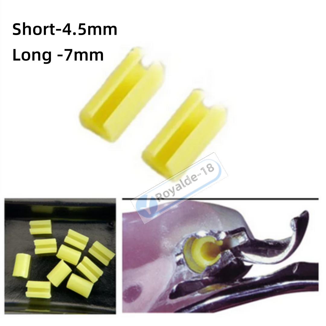 Dental Rider Female Yellow Riders Fits Hader Bar Attachment Short 4.5MM ...