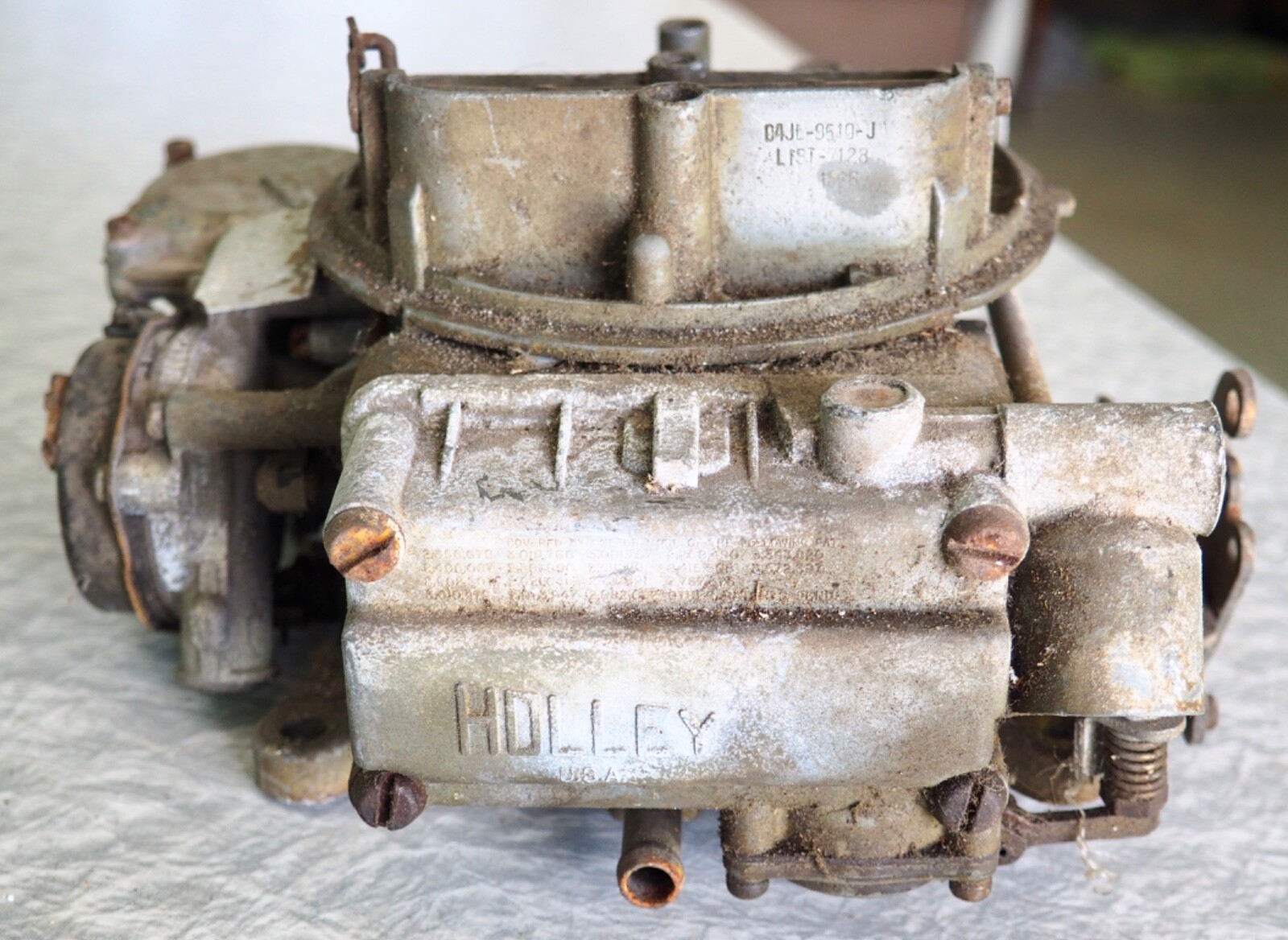 Holley Marine 7128 Ford 4 Barrel Carburetor #1J | eBay